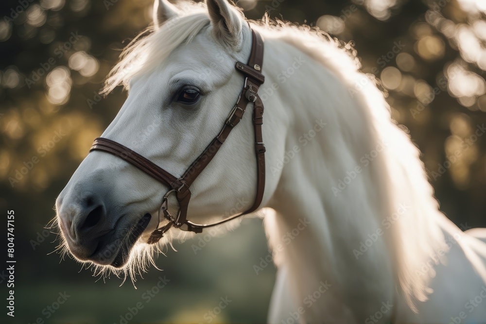 'white portrait beautiful horse grey equine old1 sky pet eye neck ear ...