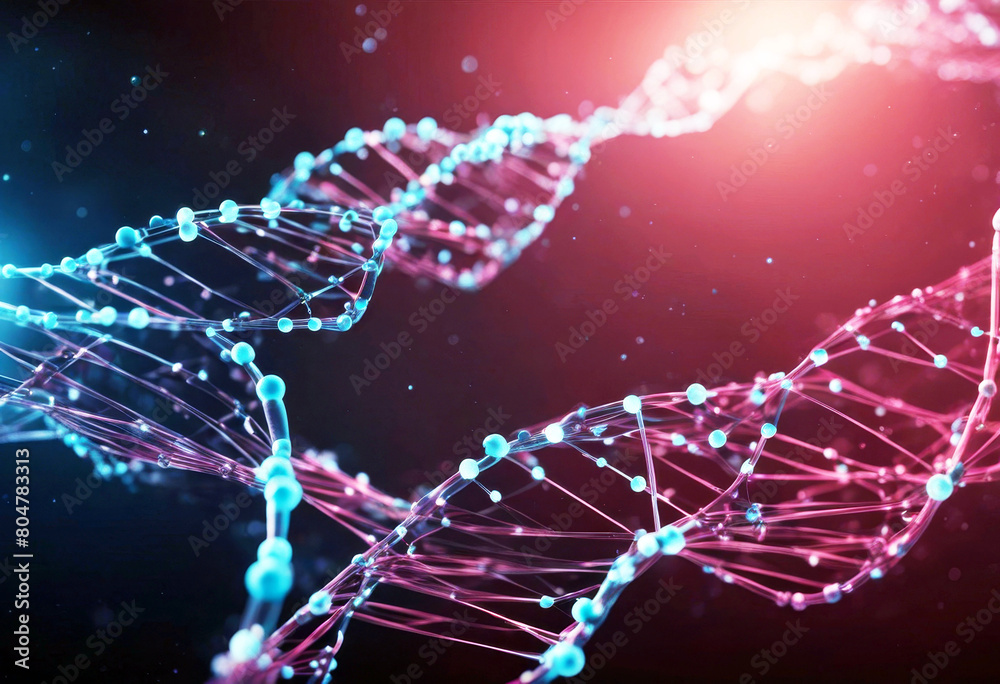 'music abstract background molecular dna network connecting dots lines ...