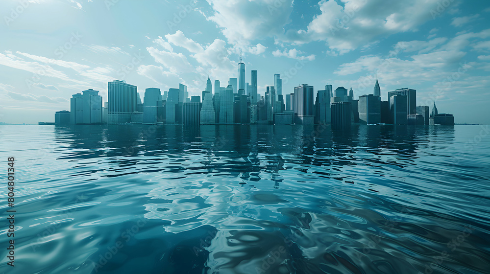 Visualizing the Threat of Rising Sea Levels: Flooded Cities, Submerged ...