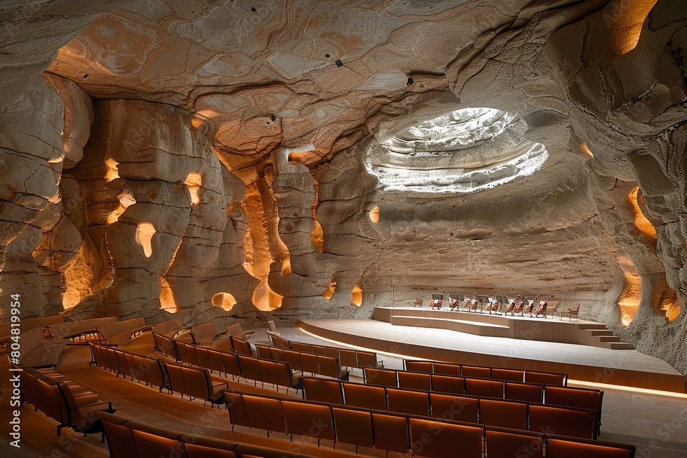 Subterranean Symphony: A Cave Concert Hall with Enhanced Acoustics ...