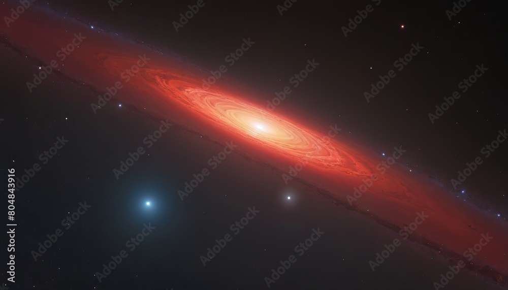 Galaxy space wallpaper, Galaxy wallpaper HD, wallpaper red space galaxy, stars and planets ...
