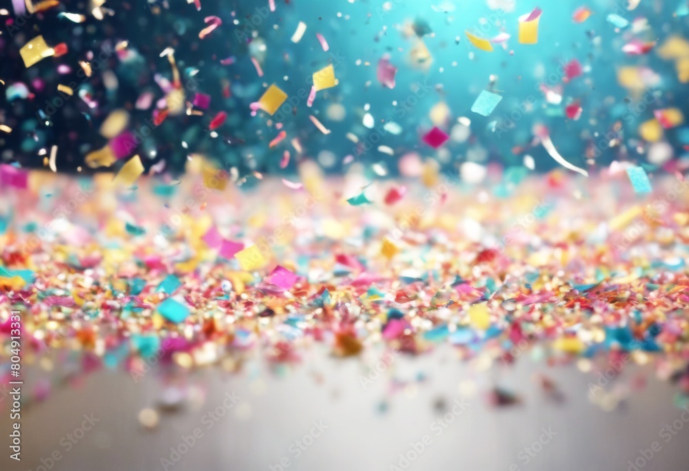 'colorful confetti Background small particles flying explosion explode ...