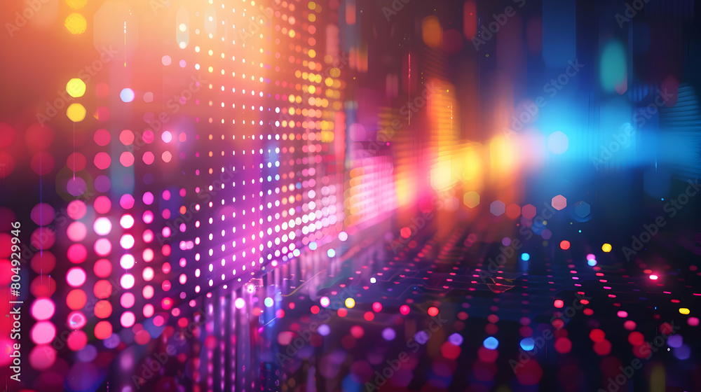 Pixelated Progress: A Pixel Style Digital Grid Illustrating Business ...