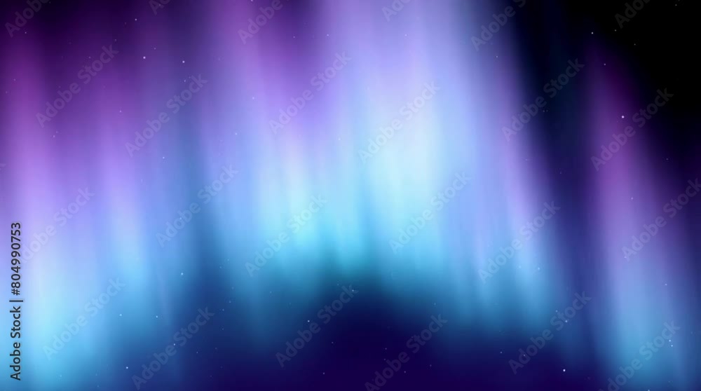 Aurora Borealis abstract background, northern lights in polar night sky ...