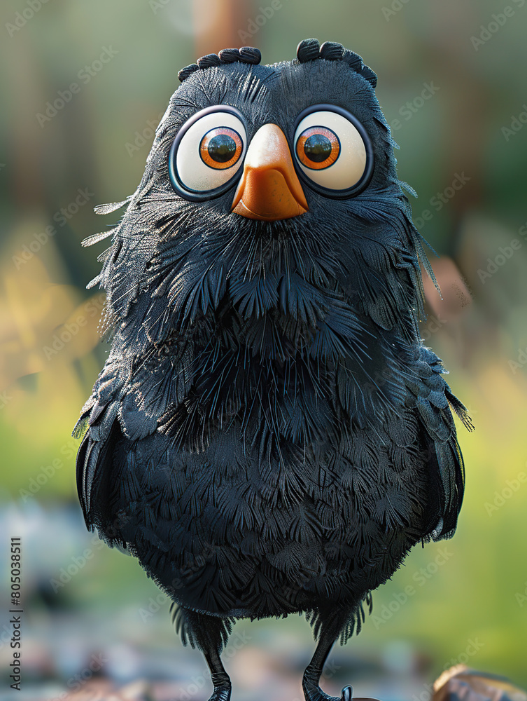 bird, 3D illustration, digital art, avian, bird anatomy, bird species ...