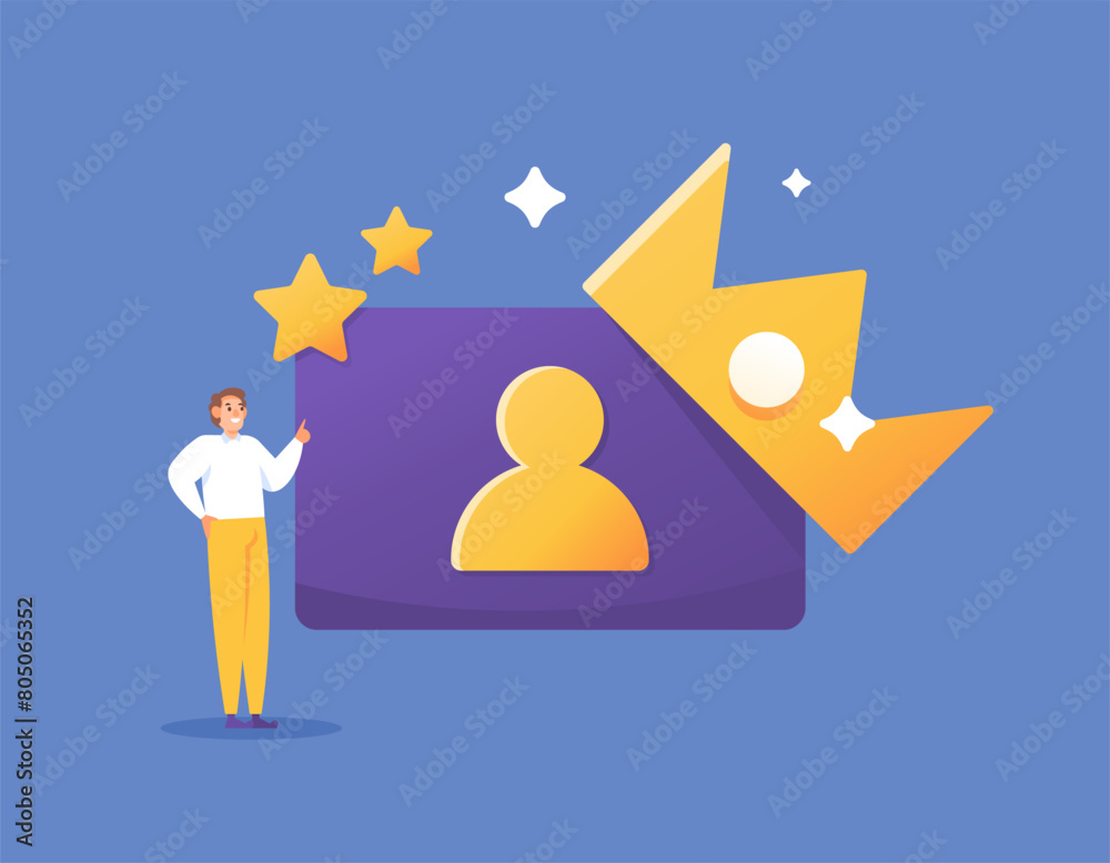 a membership concept. join to become a VIP member. priority, premium ...