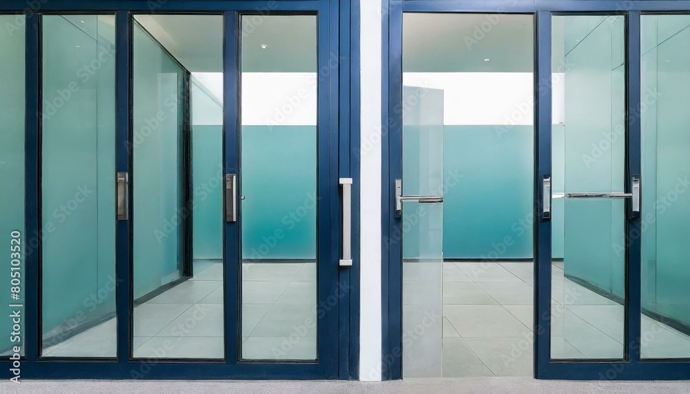 office building with windows, "Seamless Integration: Isolated Office ...