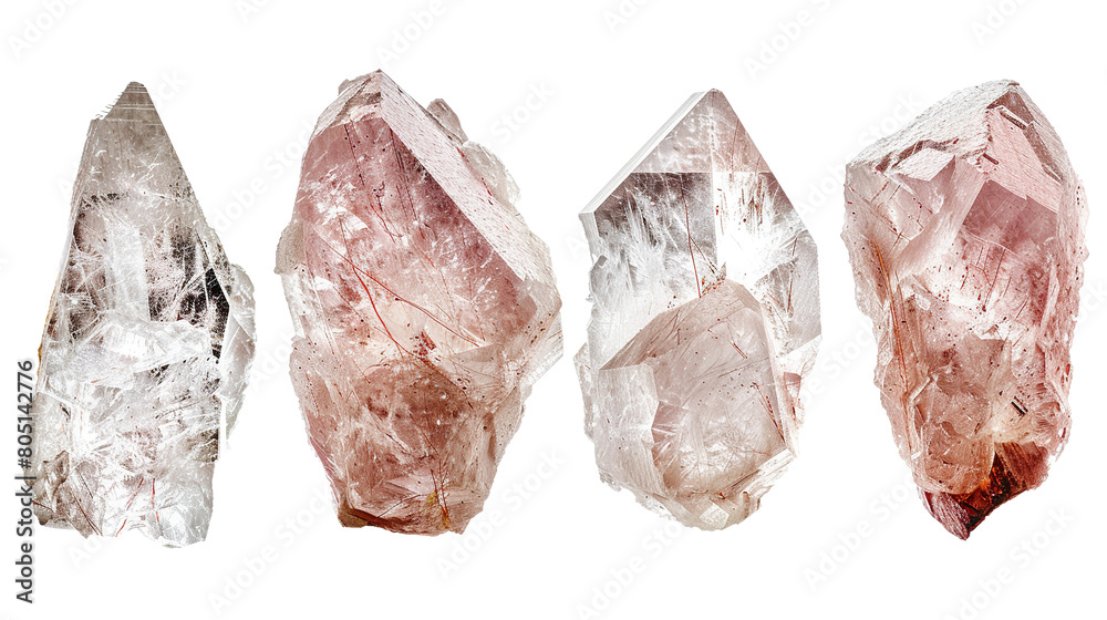 Rutilated Quartz Gemstones: Vibrant, Shiny Crystals with Golden Needles ...