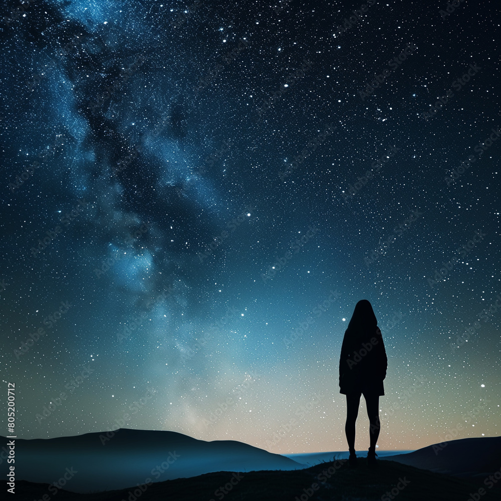 Watching the Sparkling Starlit Sky Transformations and Highlighting the ...