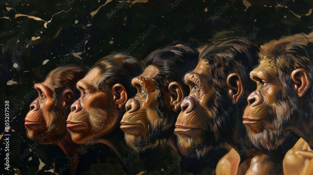 Human evolution. A study of the sequence of biological evolution of ...