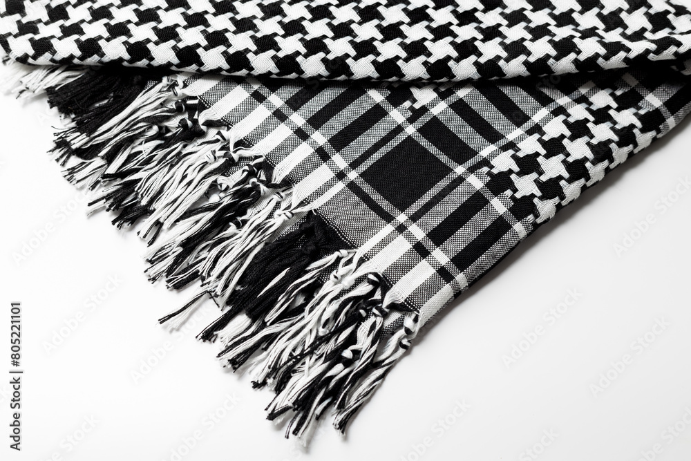 Keffiyeh, head covering patterns commonly used in the Middle East and ...