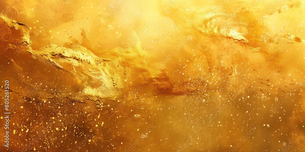Gold material background, gold powder airbrush texture, natural texture ...