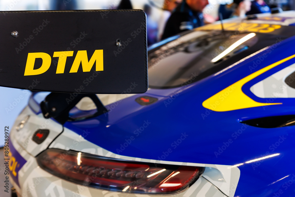 Oschersleben , Germany. 29th April, 2024. Scenic motion blur Maro Engel TEAM WINWARD drive ...