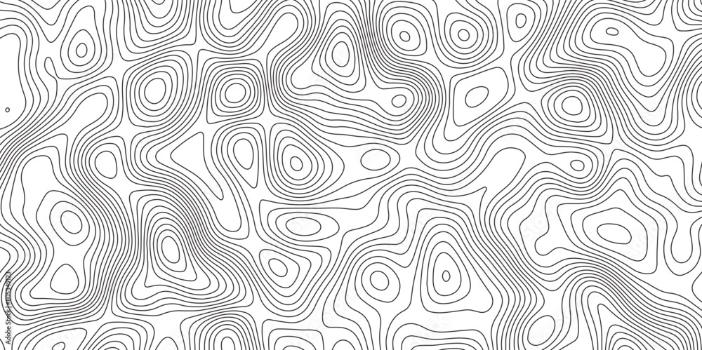 Abstract Black-white background from Ocean topographic. Geographic ...