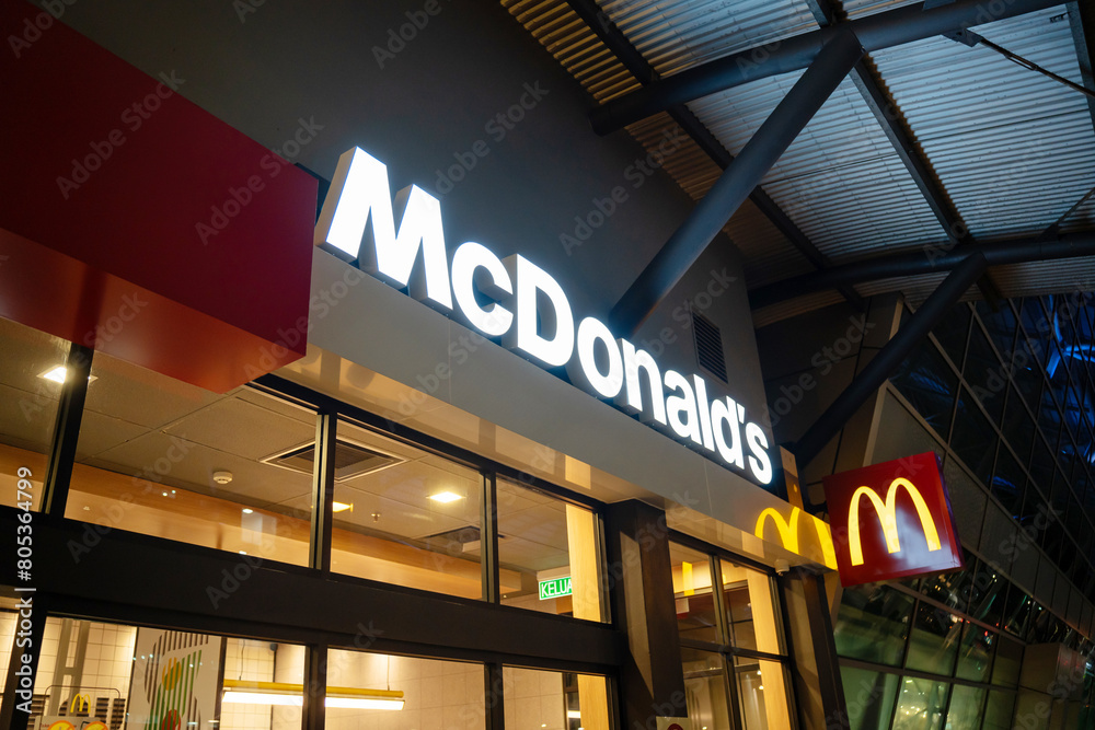 PENANG, MALAYSIA - AUGUST 14, 2023: McDonald's branch located at Penang ...