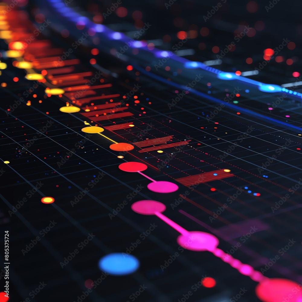 Minimalist Gantt chart outlining the timeline of a software development ...