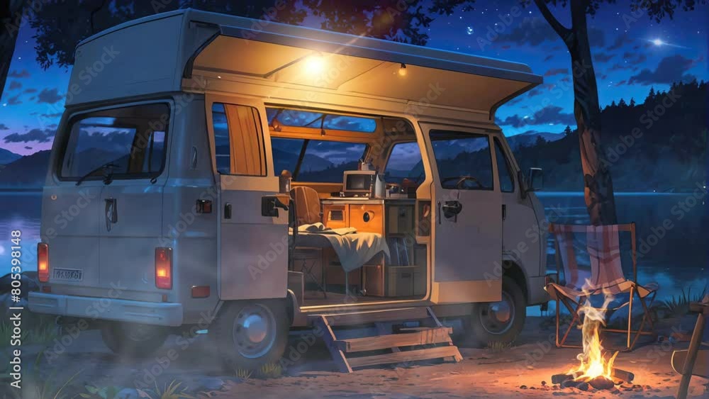 Witness the beauty of car camping in the heart of the rainforest with ...