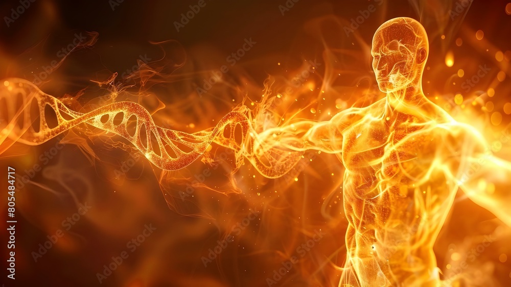 The Complex Strands of Human DNA: A Blueprint of Life with Divine ...