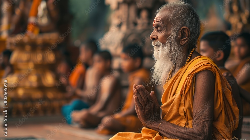 The interactions between gurus and disciples on Guru Purnima. Let your ...