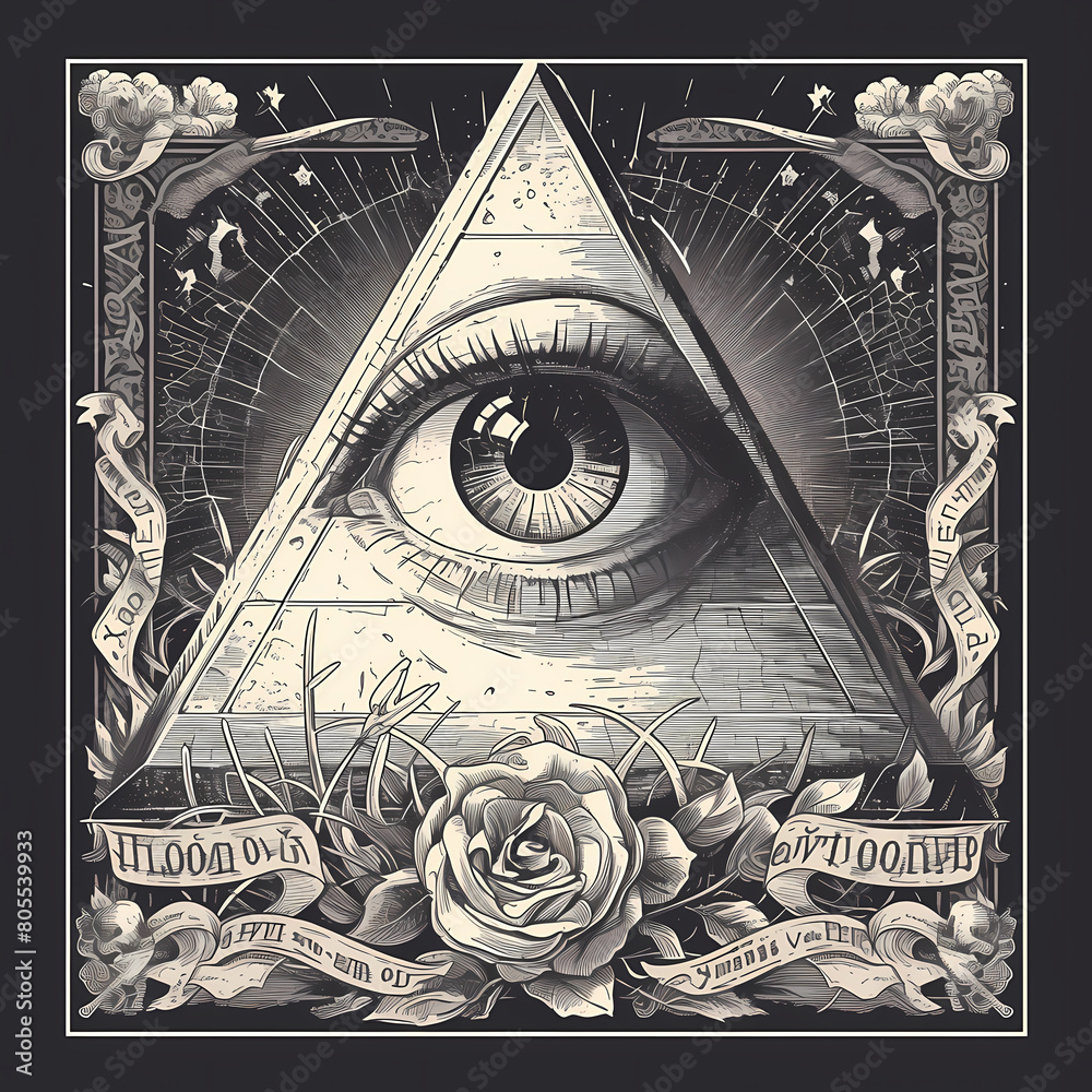 An Illuminating Depiction of the All-Seeing Eye – A Visual Allegory for ...