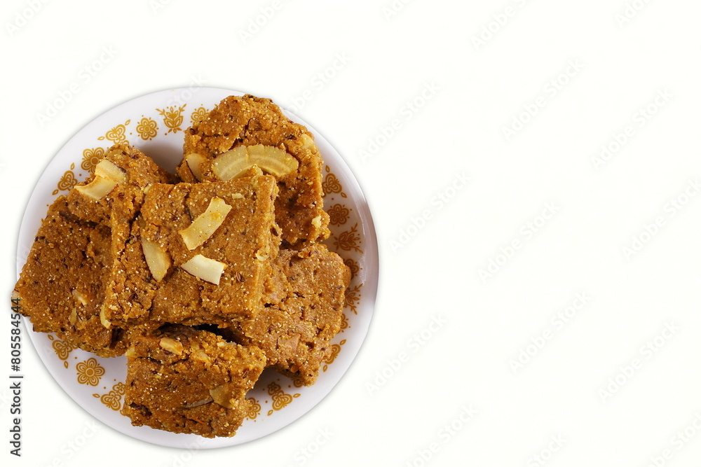 popular indian gujarati traditional winter energy sweet methi pak also ...