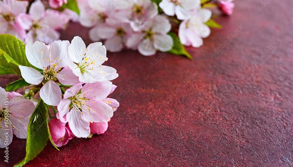 blooming sakura with pink flowers in spring season spring hanami japan ...