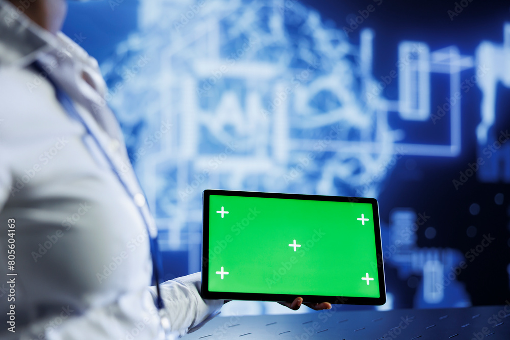Admin uses green screen tablet to develop artificial intelligence ... Admin uses green screen tablet to develop artificial intelligence ...
