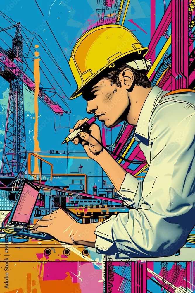An electrical engineer designing an energy management system for a ...