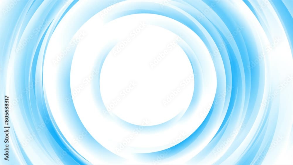 Blue and white glossy blurred circles abstract background. Seamless ...