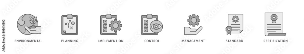 ISO 14001 icon packs for your design digital and printing of analysis ...