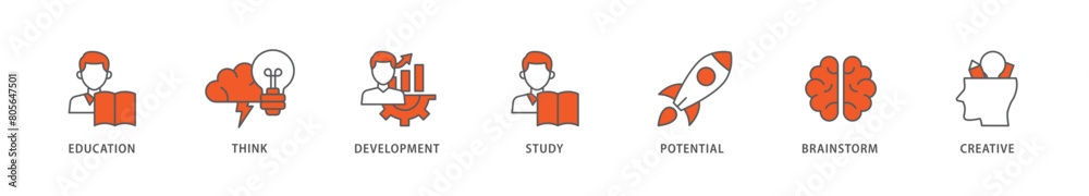 Knowledge transfer icon packs for your design digital and printing of ...