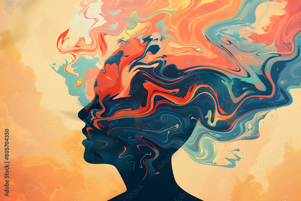 Self-Love Abstract: Embracing Your Authentic Self, Abstract Mental ...