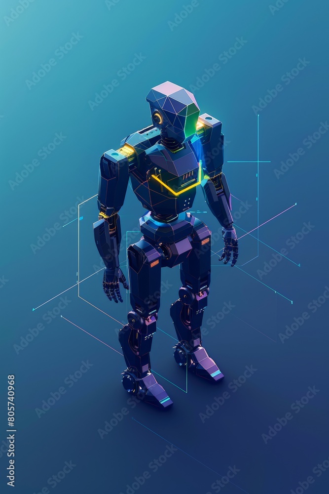 CG 3D rendering, to bring the fusion of dance forms and robotics to ...