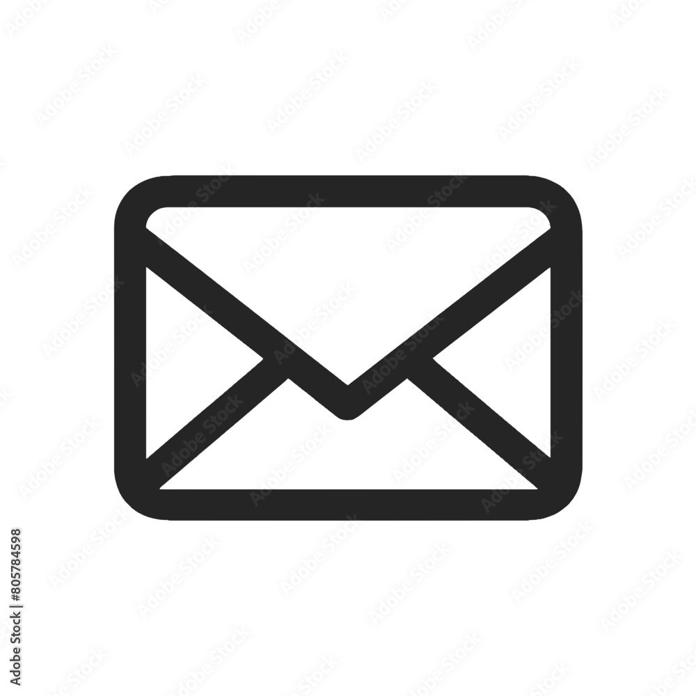 Transparent Background Mail Icon Vector Illustration Mail Icon Sign ...