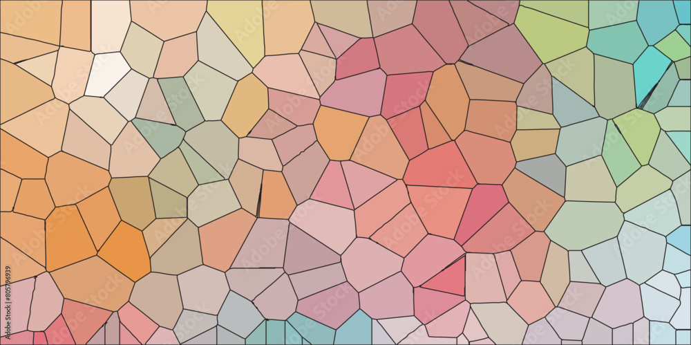 light colorful pastel pink crystallize abstract background in light ...