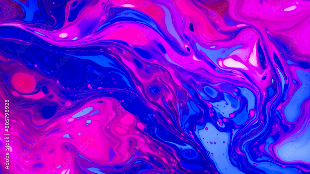 Pastel colorful liquid painted marble gradient mixing ink pattern ...