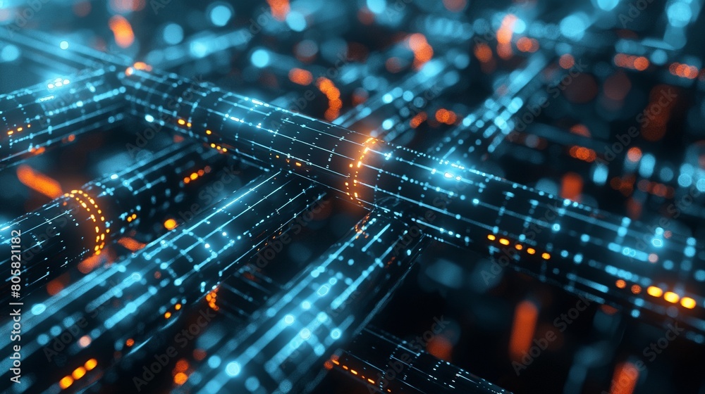 the integration of LED lights around the processor, serving both ...