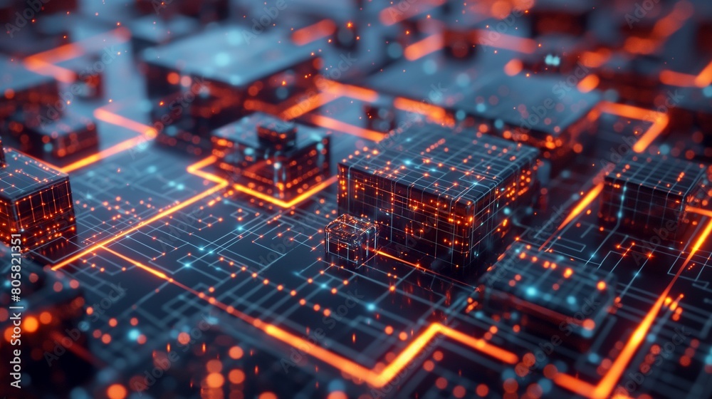 the integration of LED lights around the processor, serving both ...