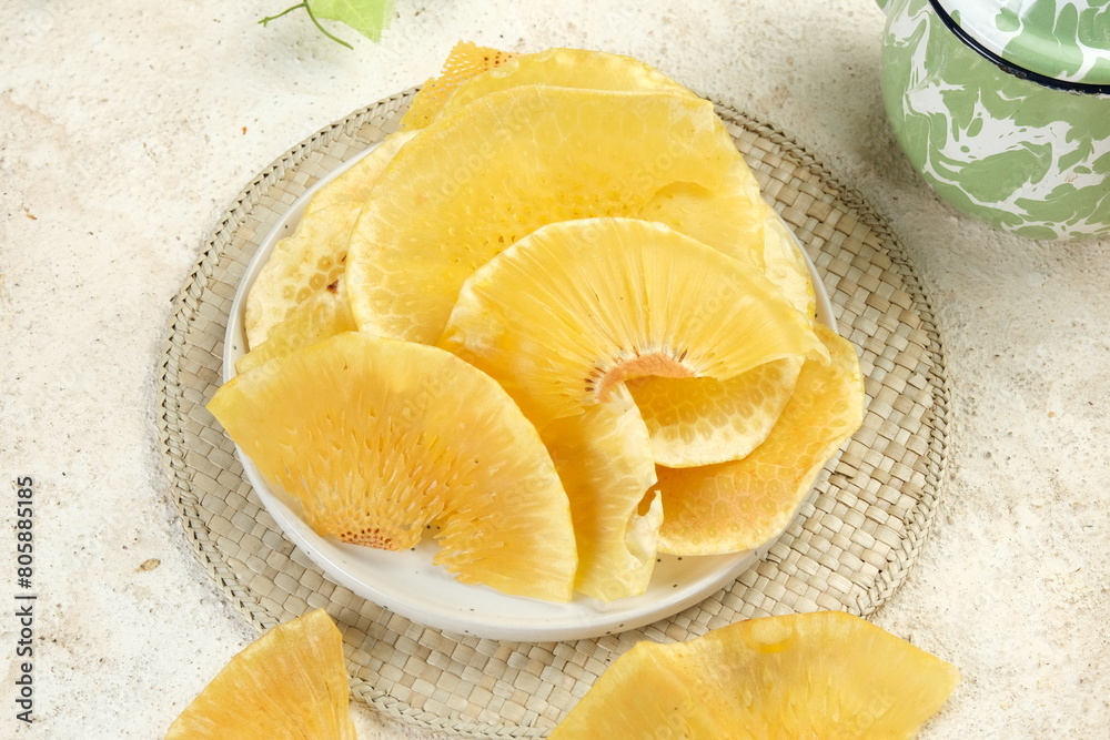 Breadfruit chips or Keripik sukun, are food made from breadfruit which ...