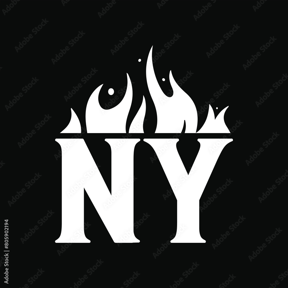 New York Hand-lettering Calligraphy. Royalty Calligraphy black and ...