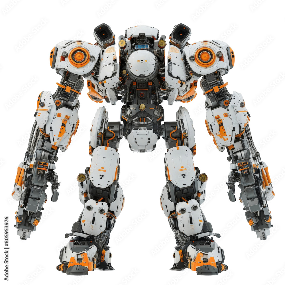 The powerful and intimidating mech is the perfect combination of ...