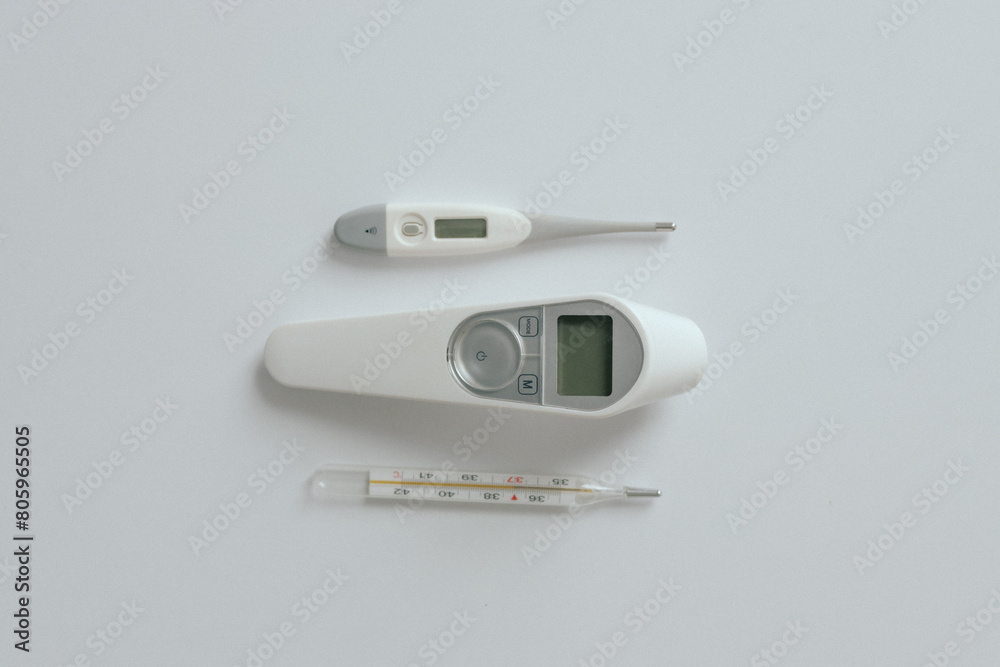 Comparison of mercury thermometer, infrared and electronic thermometer ...