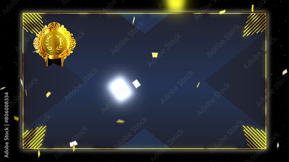 Luxury modern frames and shapes, templates for certificates of ...