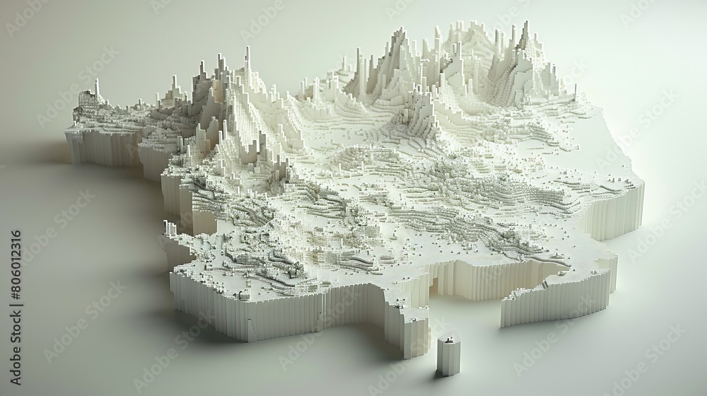 View France states Maps 3D into captivating voxel art, adding a ...