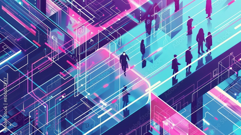 service system, structure and organization Stock Illustration | Adobe Stock