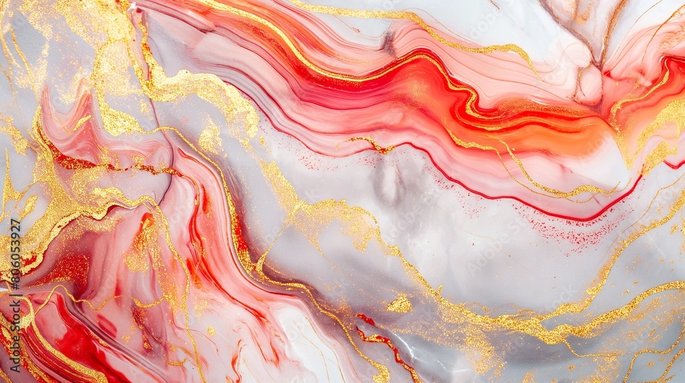 gradient background with circles and waves with abstract space deep ...