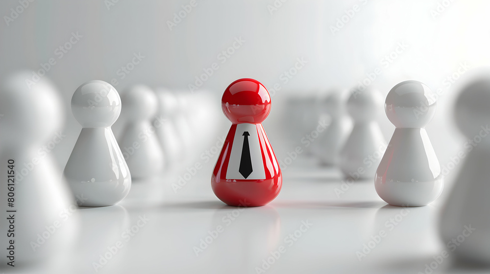 Visionary Leadership: 3D Cartoon Icon Illustrating Excellence in ...