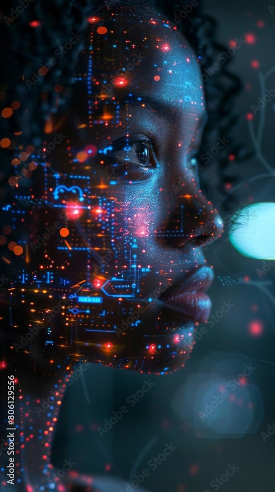 Using AI facial mapping technology, explore the challenges and ...