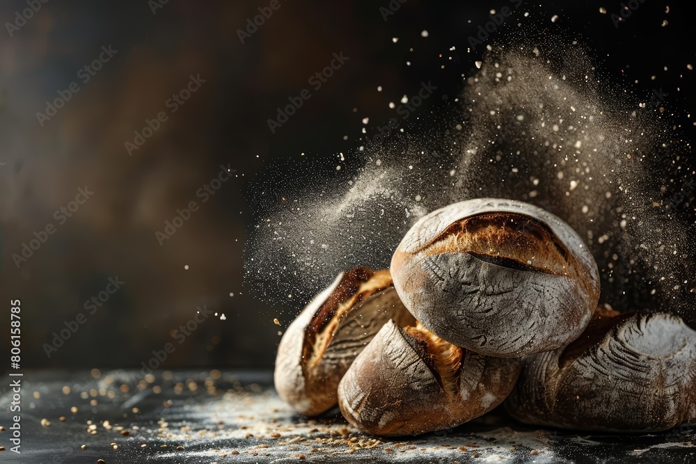Discover the magic of a rustic bakery where the artisan breads create a ...