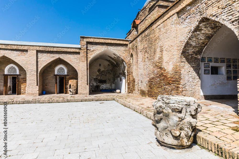 Dushanbe, Tajikistan - May 01, 2024: Gissar fortress (Shodmona fortress ...